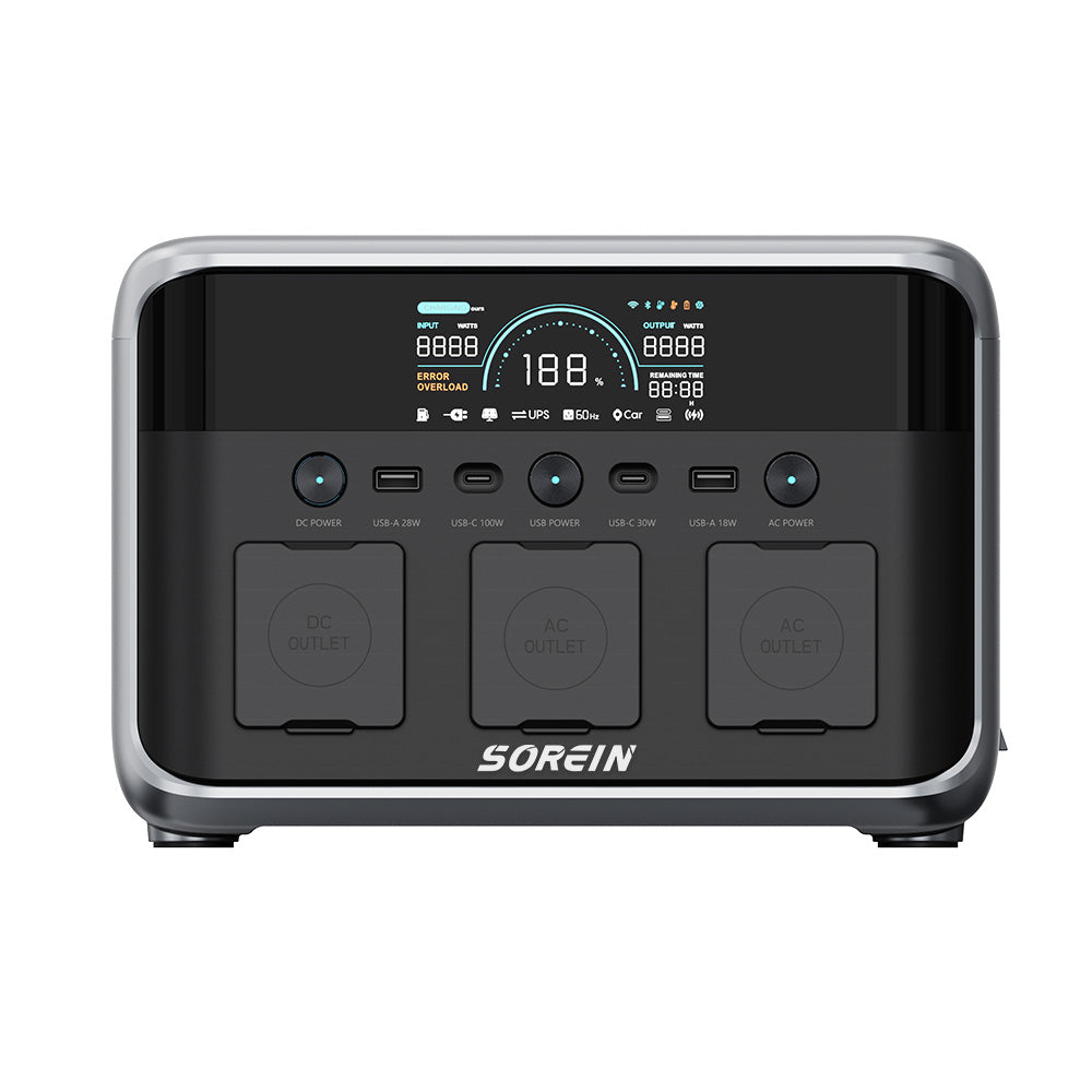 Sorein P600 600W 481Wh Lifepo4 Power Station – SoreinPower